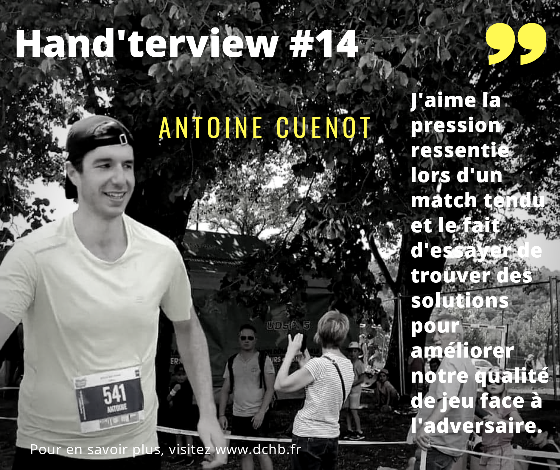 HAND’TERVIEW #14 : Antoine CUENOT – Doubs Central Handball